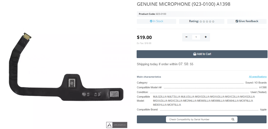 MacBook Pro A1398 Lautsprecher Austausch: Anleitung - TechToro.io