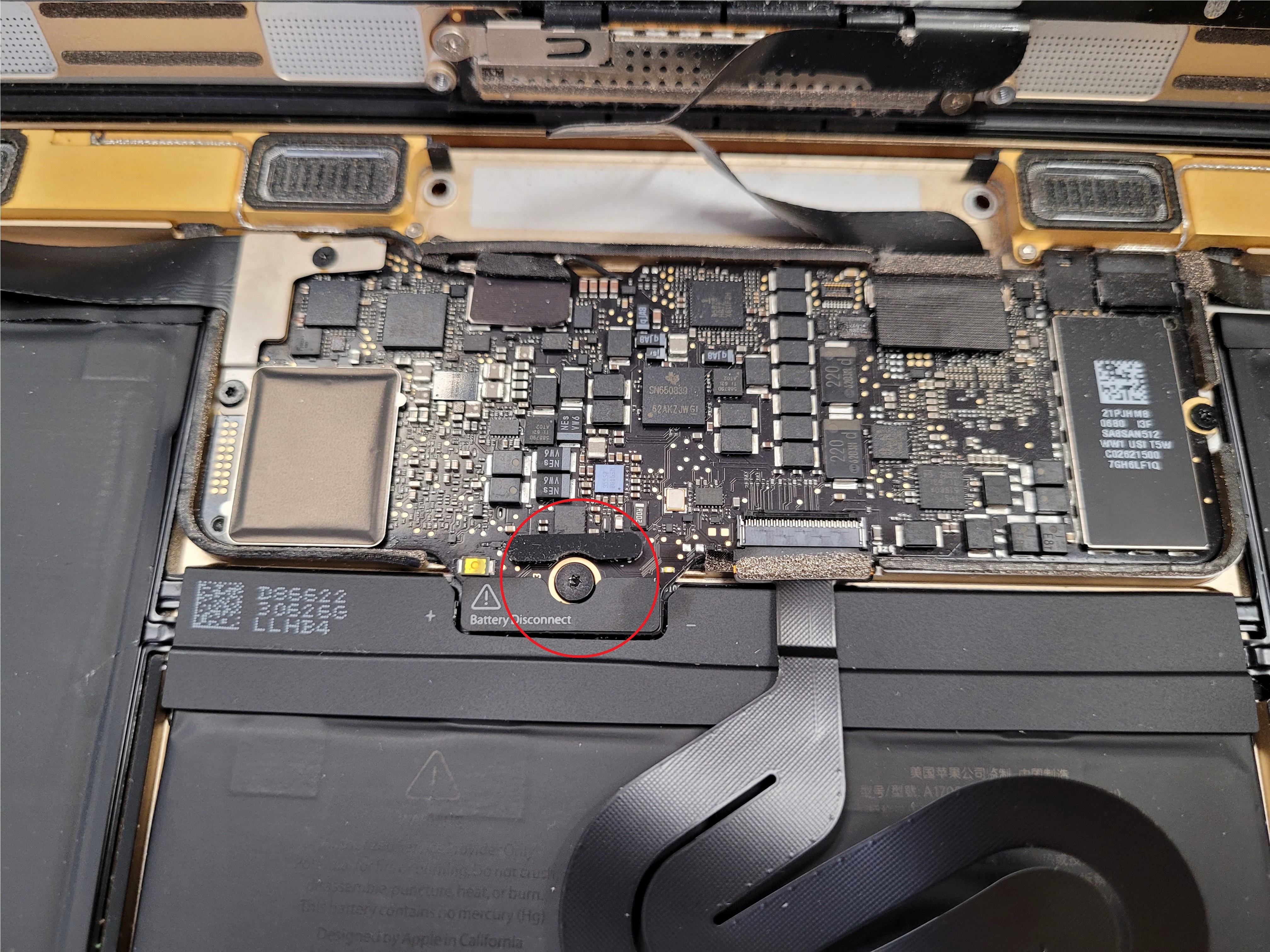 MacBook A1534 Keyboard (Upper Case) Replacement - TechToro.io
